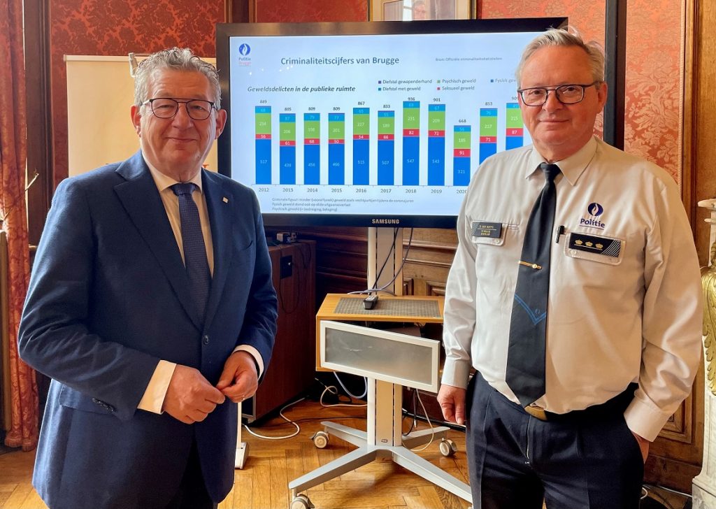 Voorstelling Brugse criminaliteitscijfers 2022 – Brugse Radio